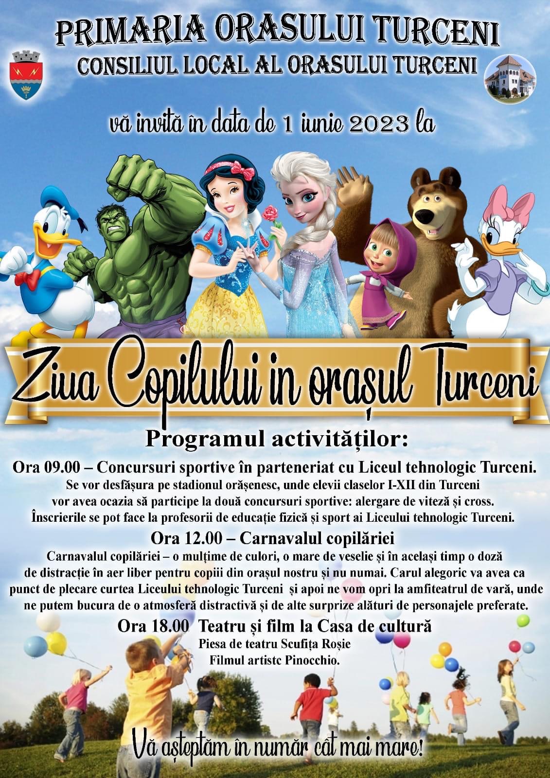 Ziua Copilului, sărbătorită la Turceni - Știrile Gorjului